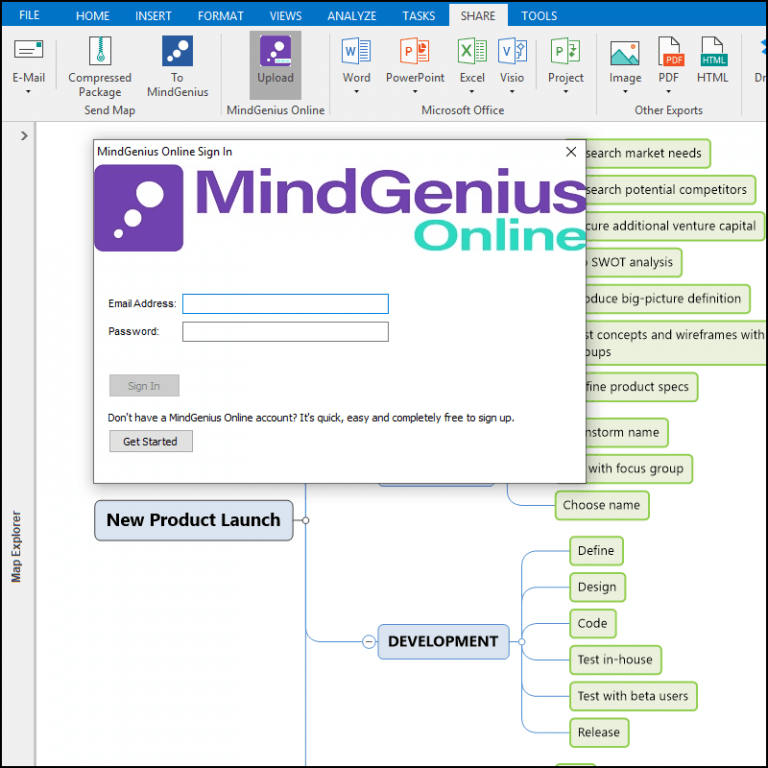 How to Integrate MindGenius with Microsoft Office Suite