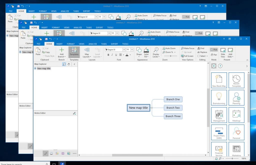 How to Open Mind Maps in New Windows – MindGenius