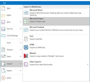 How to Import Microsoft Project Files Better – MindGenius